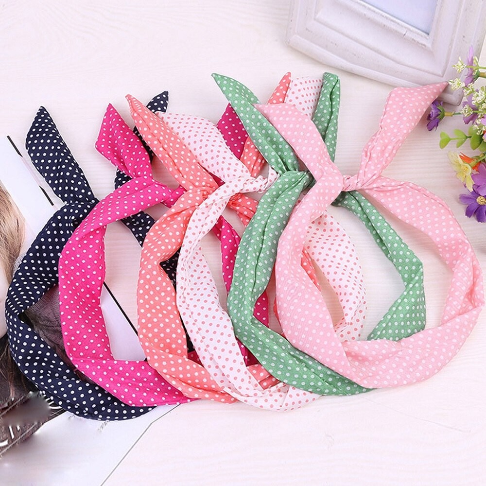 Jual BANDO KAWAT MOTIF - BANDANA RAMBUT KOREA - AKSESORIS HAIRBAND ...