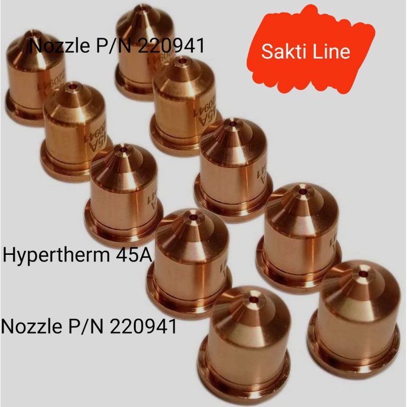 Jual Hypertherm Part Nozzle P/N 220941 - Plasma Cutting | Shopee Indonesia