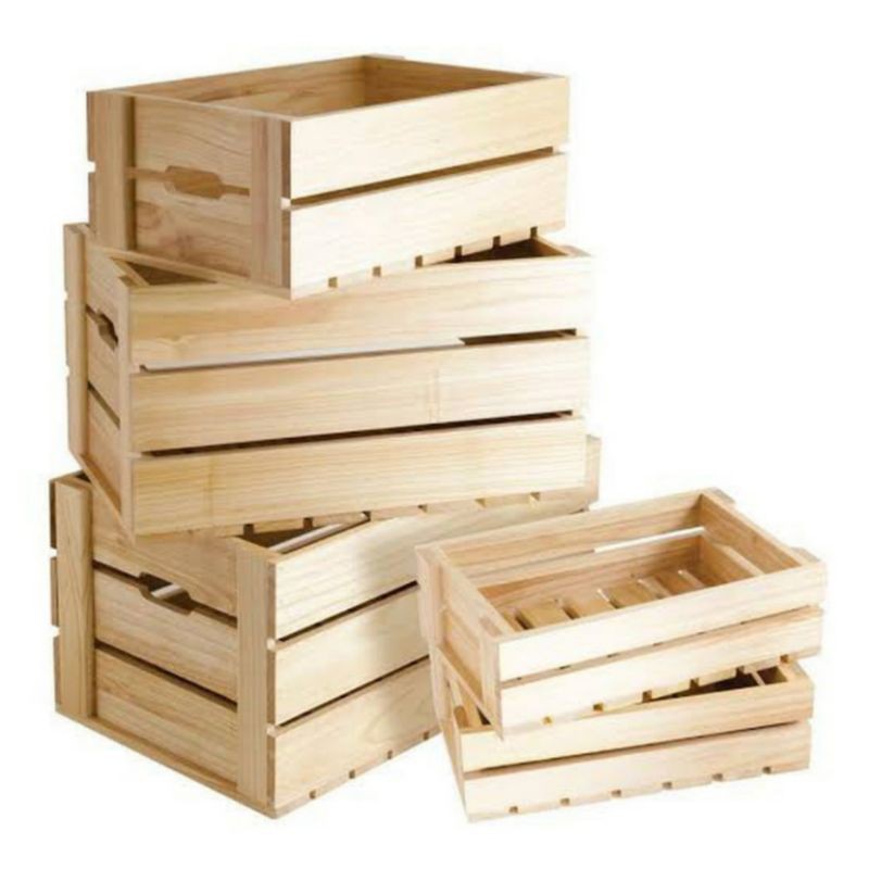 Jual Box Kayu Besar | Packing Kayu Untuk 6-8 Set Pesanan | Foto hanya ...