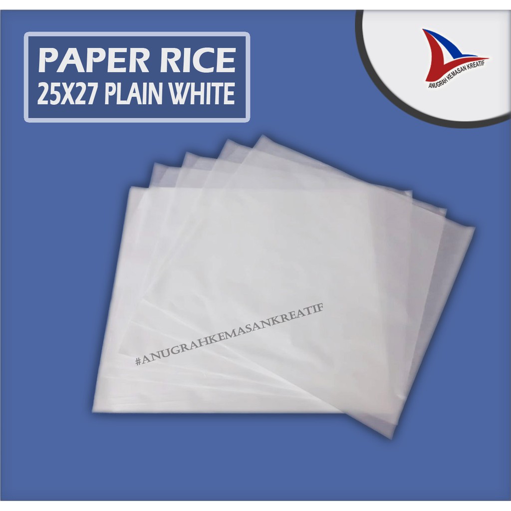 Jual Kertas Nasi Putih / Kertas Nasi Kfc Isi 100 Pcs | Shopee Indonesia