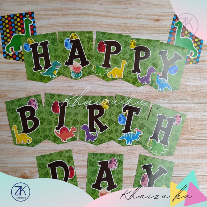 Jual Bunting Flag / Bunting flag ulang tahun / Bunting Flag happy ...