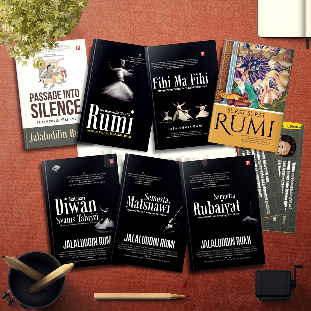 Jual Buku Koleksi Rumi - Jalaluddin Rumi | Shopee Indonesia