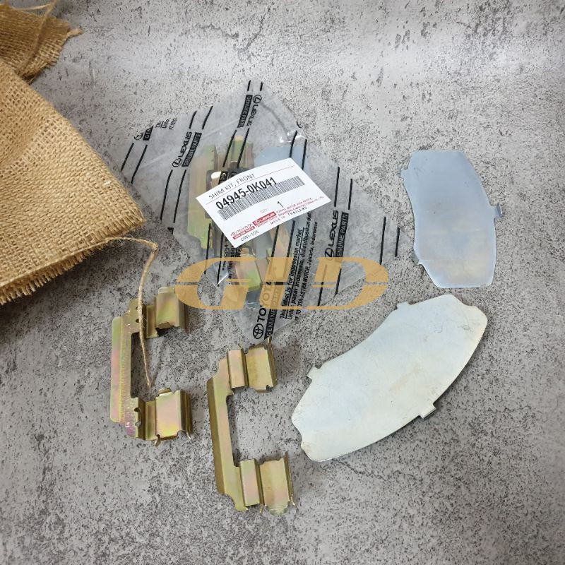 Jual BRAKE PAD SPRING - PLAT KUKU KAMPAS REM DEPAN INNOVA | Shopee ...