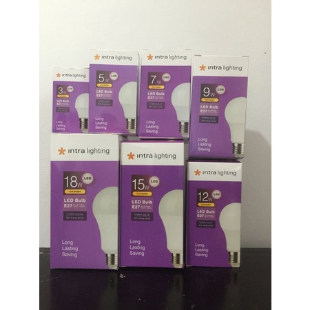 Jual Lampu LED Kapsul 7 Watt INTRA / Lampu LED 7 Watt INTRA Cahaya ...