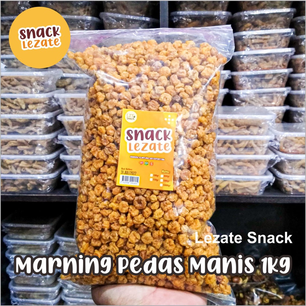 Jual Sedap Snack - Marning Pedas Manis 1KG Kiloan Murah Gurih Renyah ...