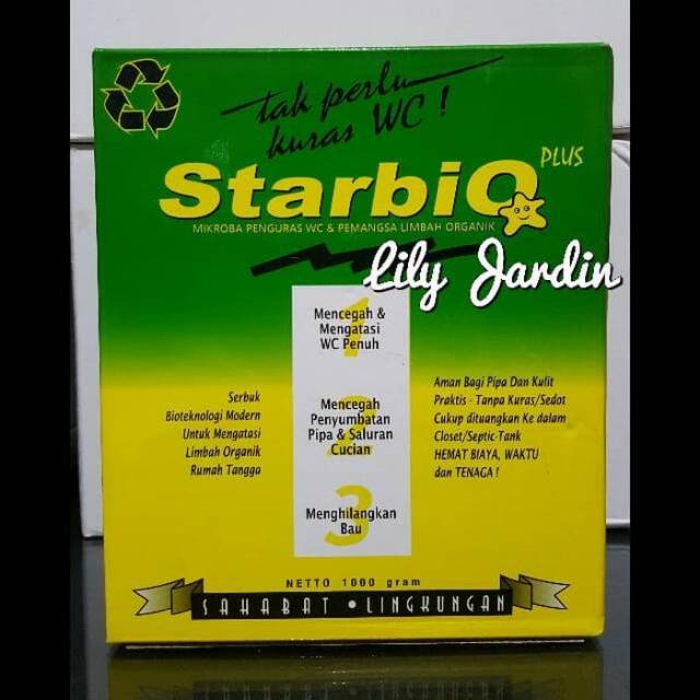 Jual Starbio Plus - Bubuk Mikroba Penguras WC & Pengurai Limbah Organik ...