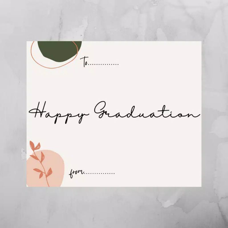Jual KARTU UCAPAN WISUDA - HAPPY GRADUATION CARD - KARTU UCAPAN HAPPY ...