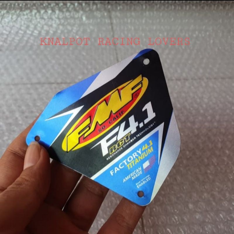 Jual Emblem merk logo knalpot racing norifumi FMF F4 1 | Shopee Indonesia