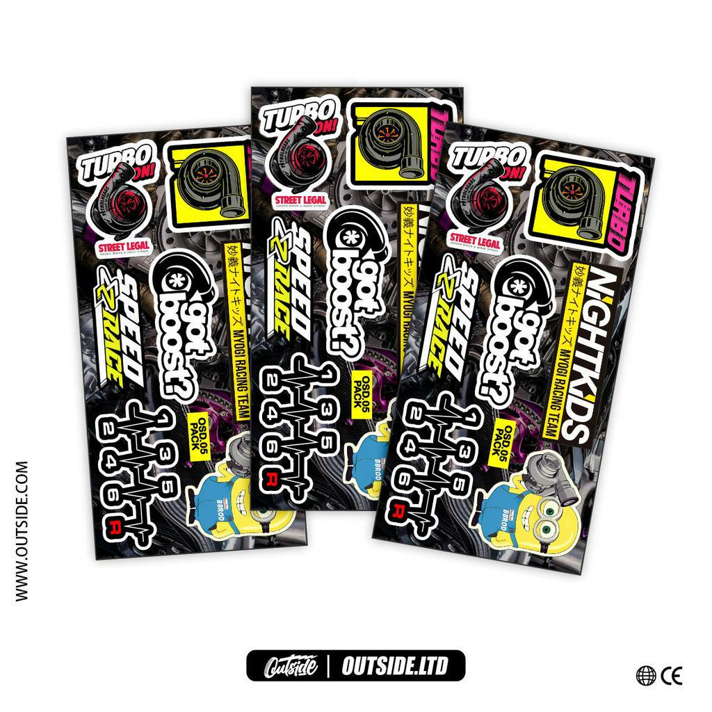 Jual STIKER PACK TURBO POWER DIESEL, STICKER SET MOBIL OUTSIDE | Shopee ...