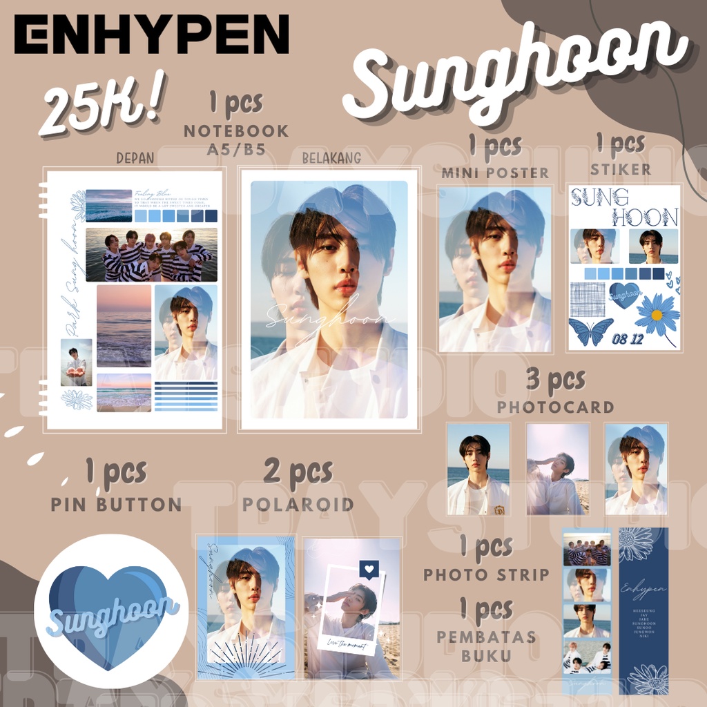 Jual READY STOCK PAKET HEMAT NOTEBOOK ENHYPEN - FANKIT ENHYPEN | Shopee ...