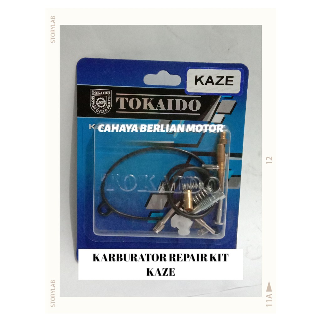 Jual KARBURATOR REPAIR KIT KAZE TOKAIDO | Shopee Indonesia