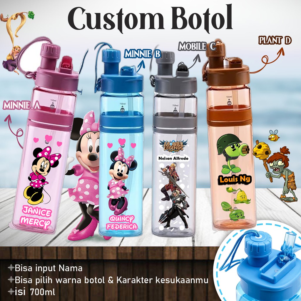 Jual Botol Minum Custom | Shopee Indonesia