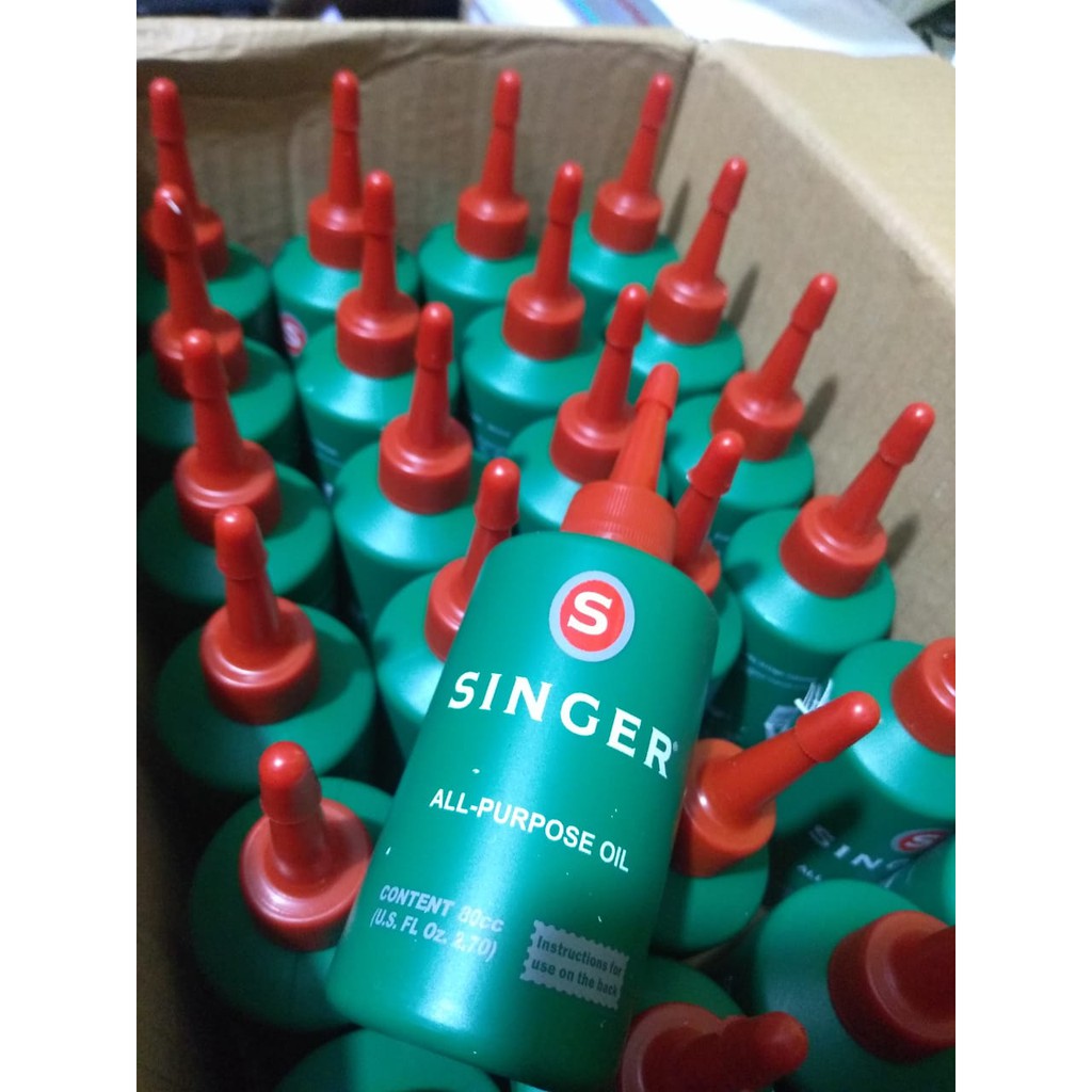 Jual singer oil 88 CC minyak mesin jahit singer | Shopee Indonesia