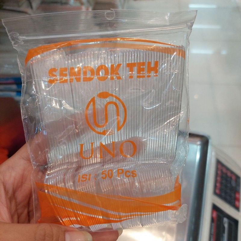 Jual Sendok Teh Bening UNO isi 50pcs | Shopee Indonesia