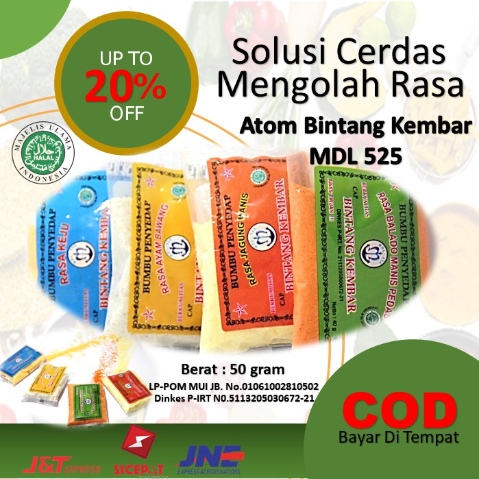 Jual ATOM BINTANG - Bumbu Masak Dapur Bubuk Tabur Instan Penyedap Aneka ...
