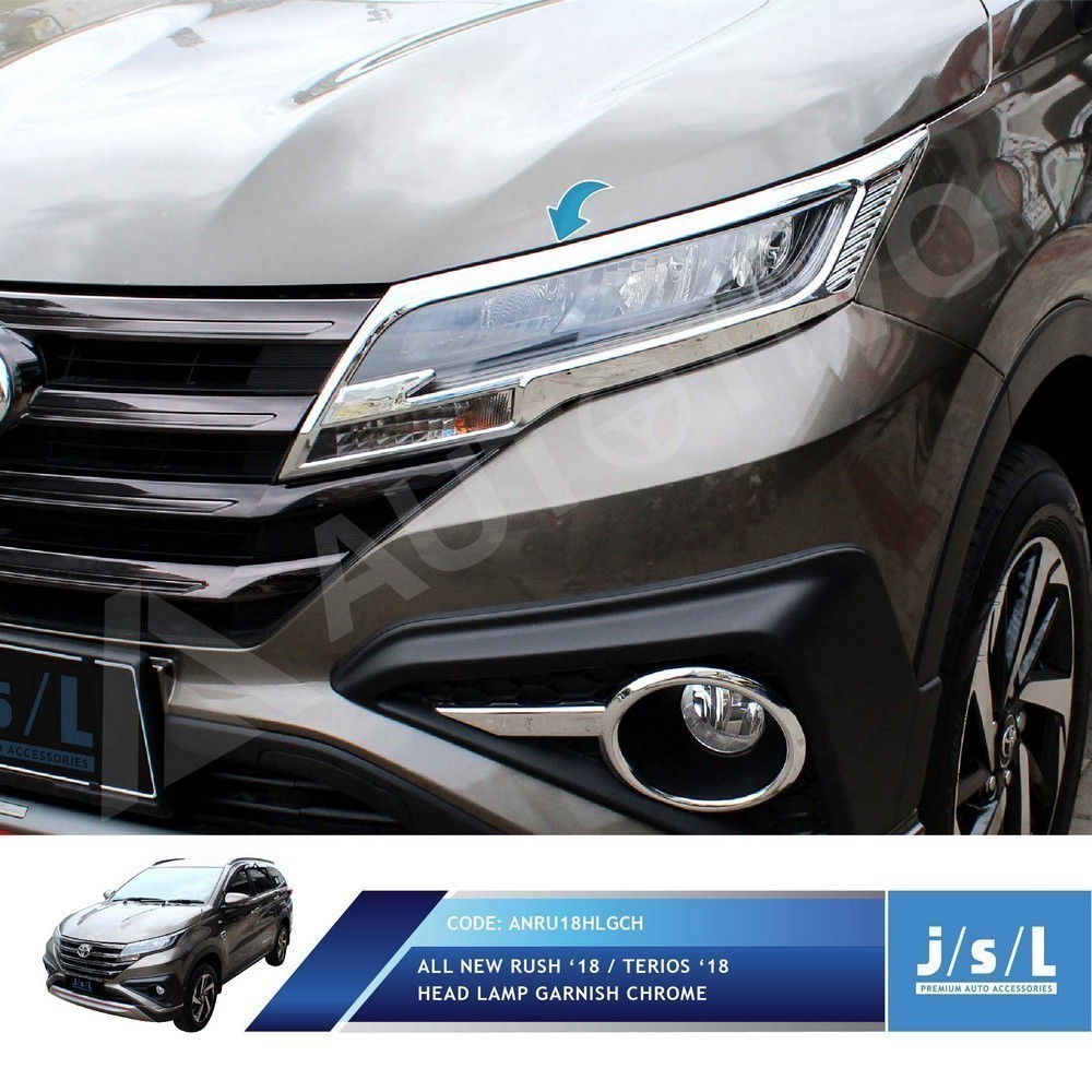 Jual PAKET Outer Handle Garnis All New Rush Terios 2018 Chrome | Shopee Indonesia