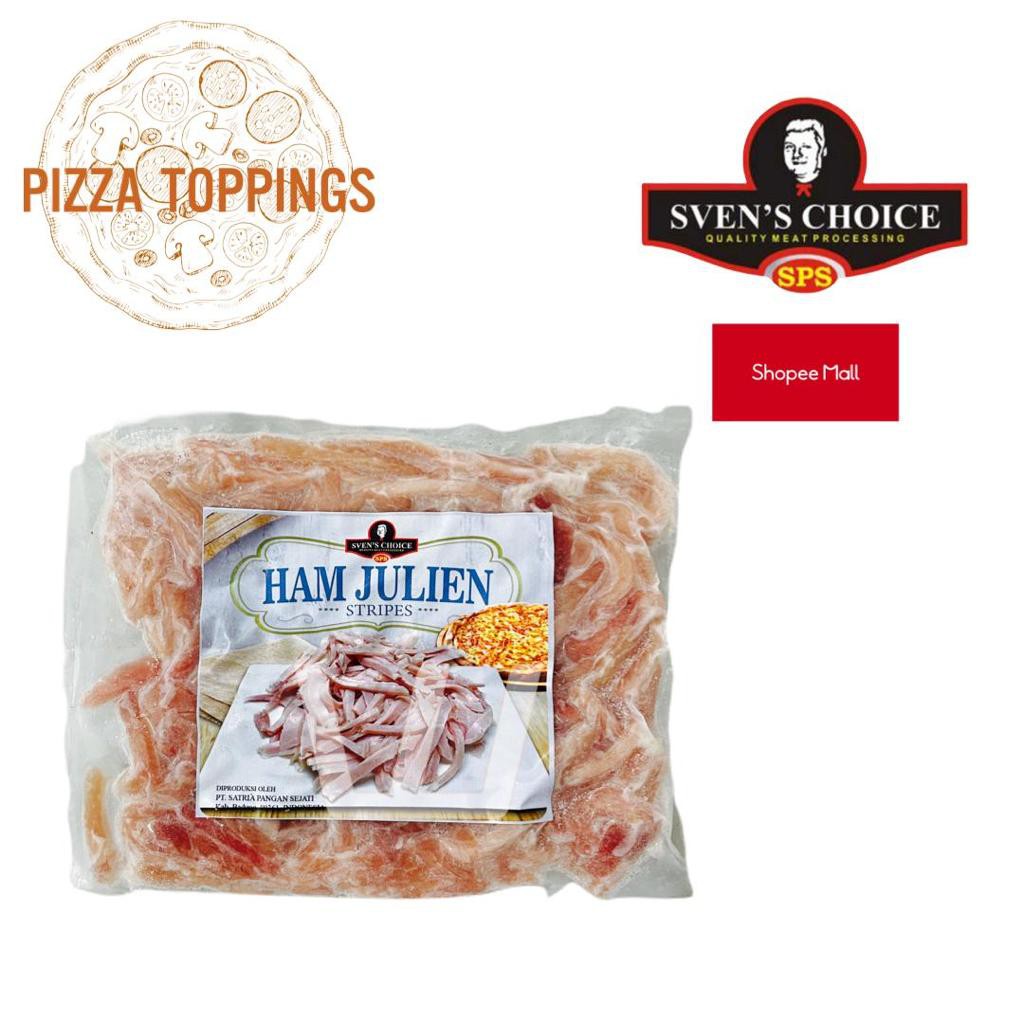 Jual DAGING HAM ASAP SVEN'S CHOICE HAM JULIEN SMOKED HAM TOPPING PIZZA ...