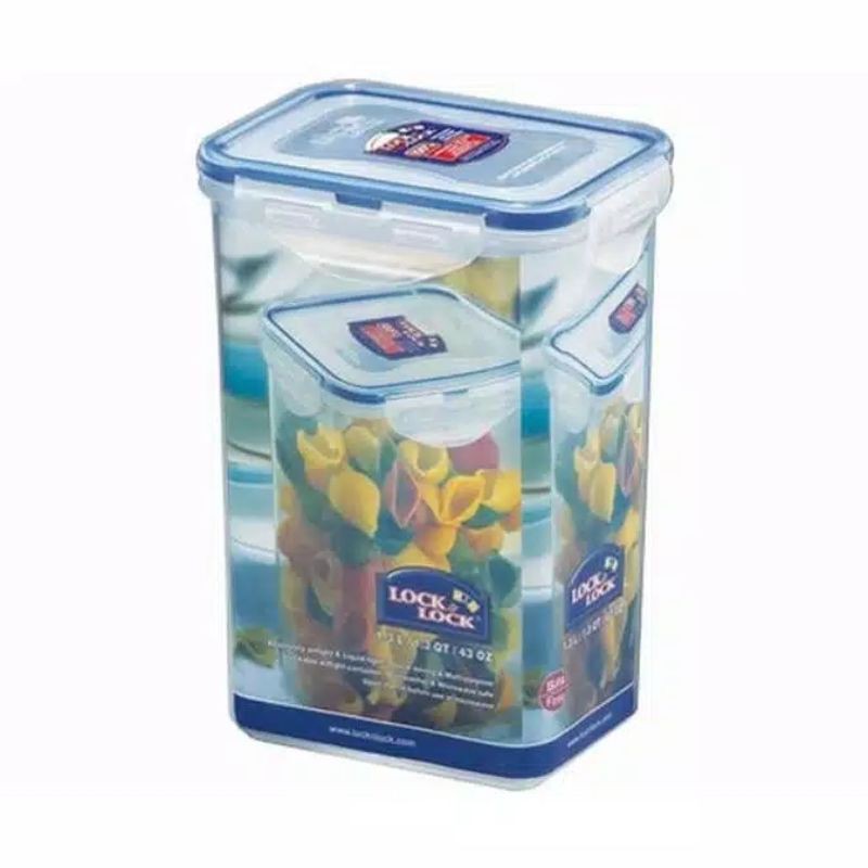 Jual Locknlock lock n lock Rectangular Container 1.3 liter HPL809 ...