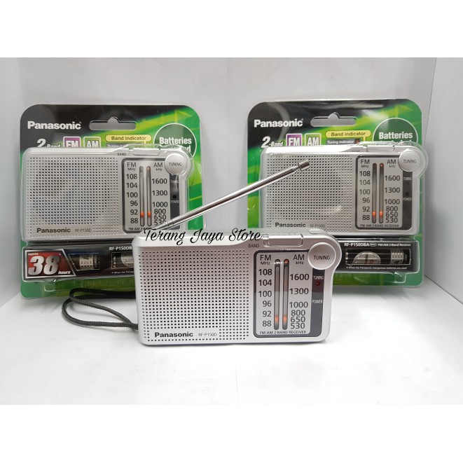 Jual Radio FM/AM Panasonic RF-P150D Radio Saku/Portable RF-P150 (2 band) | Shopee Indonesia