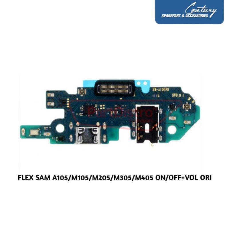 Jual FLEX SAM A105F+CON TC+CON HF ORI (GALAXY A10 2019) | Shopee Indonesia