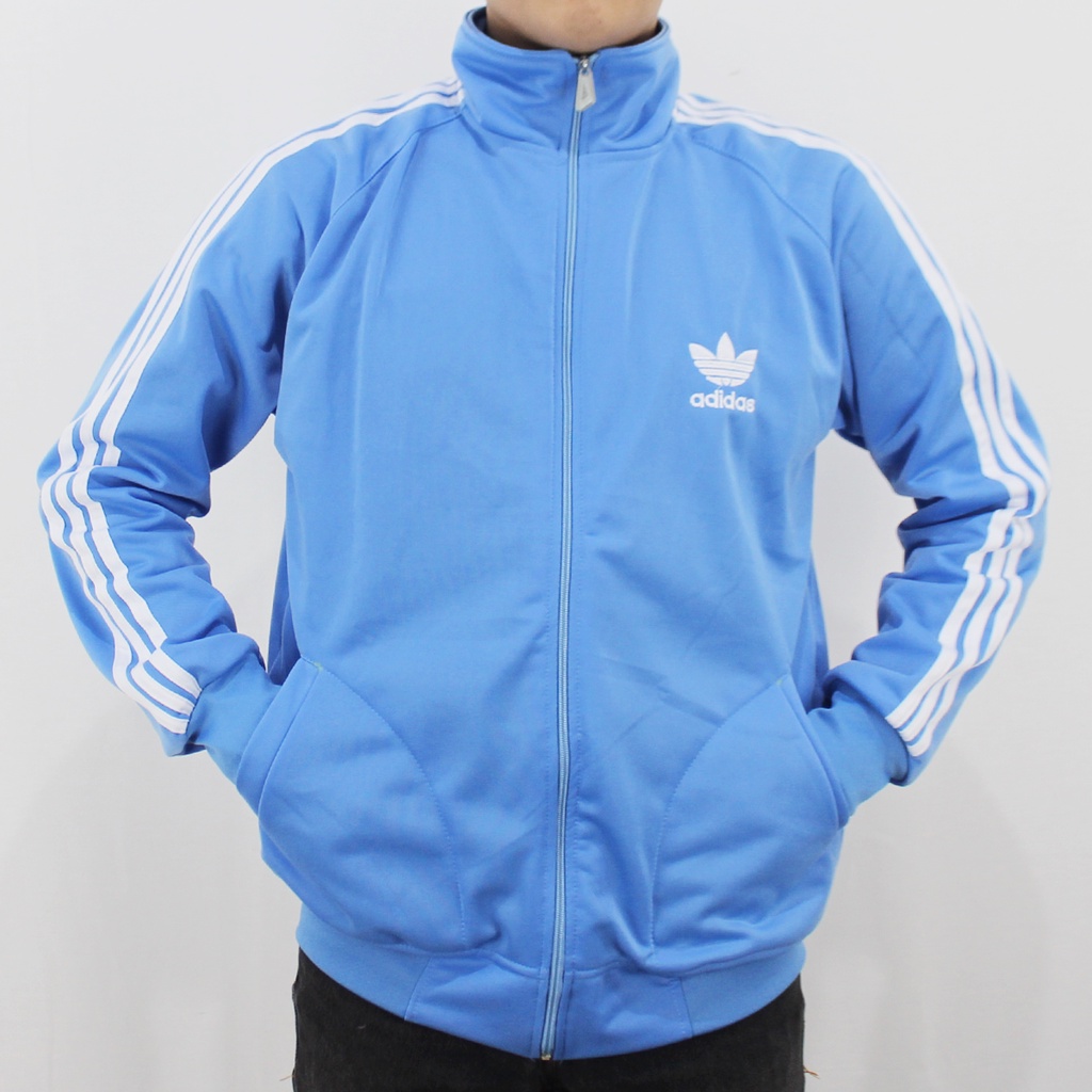 Jual JAKET ORIGINAL ATHLETICA FIREBIRD BIRU LANGIT LIST HITAM SIZE M L ...