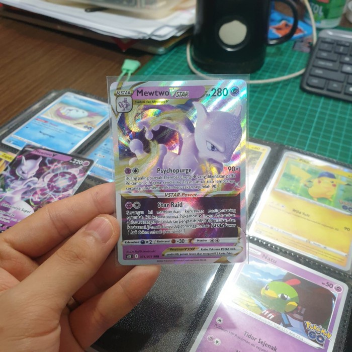 Jual Kartu Pokemon Indonesia - Pokemon Go S10b - Mewtwo Vstar | Shopee ...