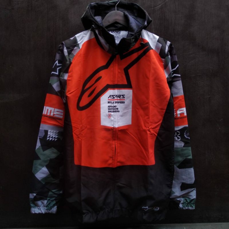 Jual Jaket Running / jaket parasut / jaket Alpinestars / jaket trail ...