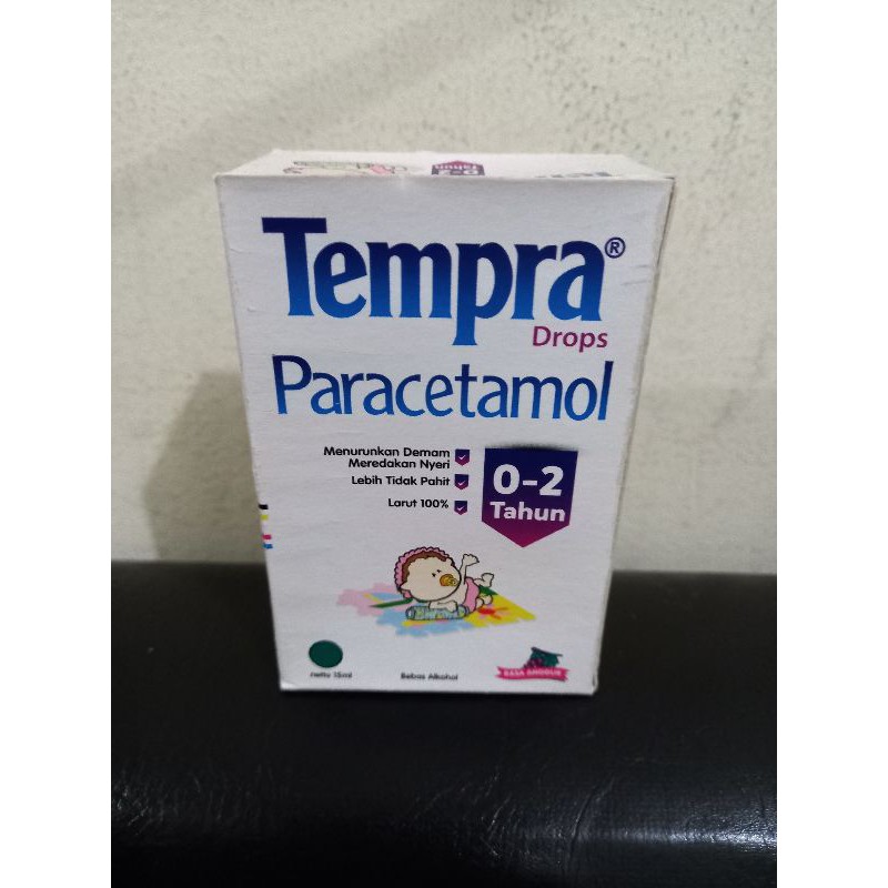 Jual Tempra Drops Paracetamol 0-2 Tahun - 15ml | Shopee Indonesia