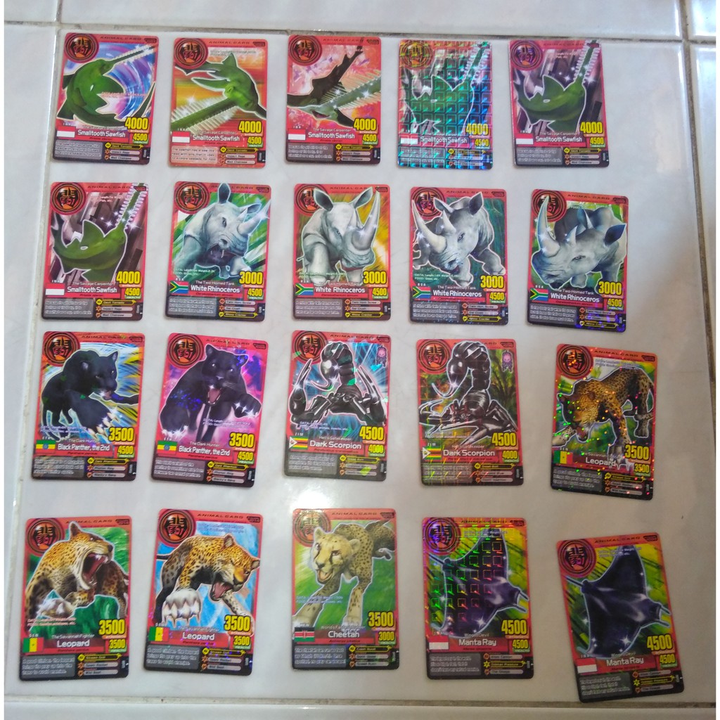 Jual Kartu Animal Kaiser NORMAL Card Set ORIGINAL ( Eng Ver ) | Shopee Indonesia