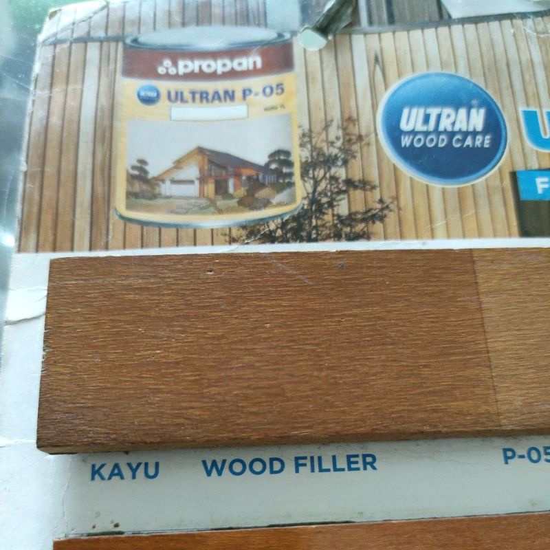 Jual 1 Liter Cat vernis kayu exterior dan interior P05 politur kayu ...