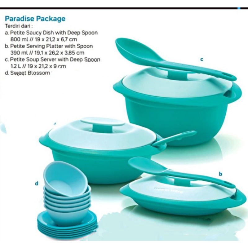 Jual BLOSSOM COLLECTION tupperware | Shopee Indonesia