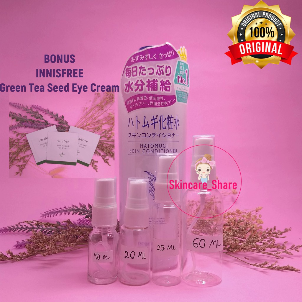 Jual Hatomogi Hatomugi Skin Conditioner 20ML [SHARE]Toner Wajah Japan ...