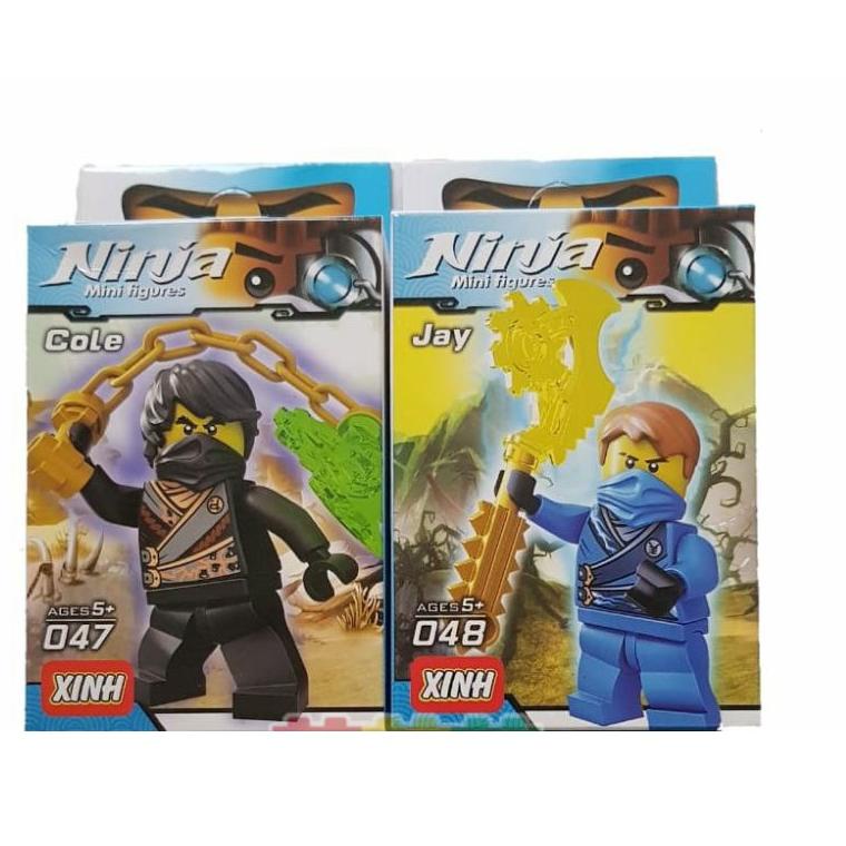 Jual [NVBUK5493] MAINAN BRICKS BLOK BLOCK NINJA GO NYA KAI JAY COLE ...