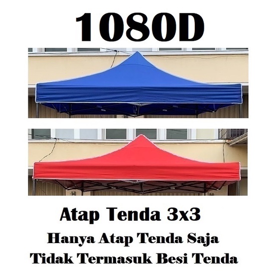 Jual Terpal Atap Tenda 3x3 Bahan Polyester Tipe 1080D | Shopee Indonesia