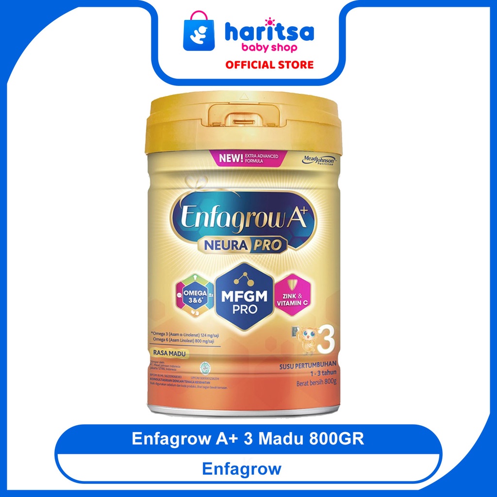 Jual SUSU FORMULA ENFAGROW A+ 3 MADU 800GR | Shopee Indonesia