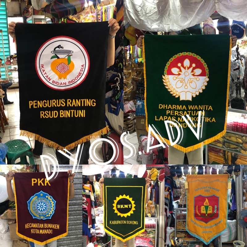 Jual Bendera vandel custom logo | Shopee Indonesia