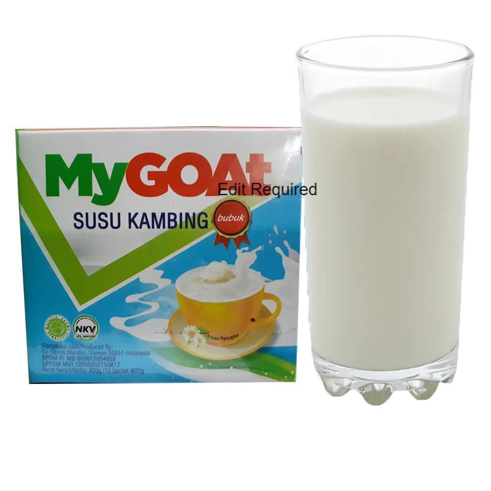 Jual My Goat Susu Kambing Original Susu Bubuk (10 Sachet) | Shopee ...
