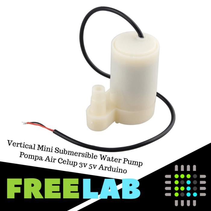 Jual Vertical Mini Submersible Water Pump Pompa Air Celup 3v 5v Arduino ...