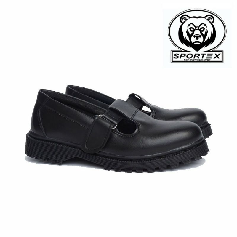 Jual Sepatu safety wanita Type Prepet Black Safety Shoes for Woman by ...