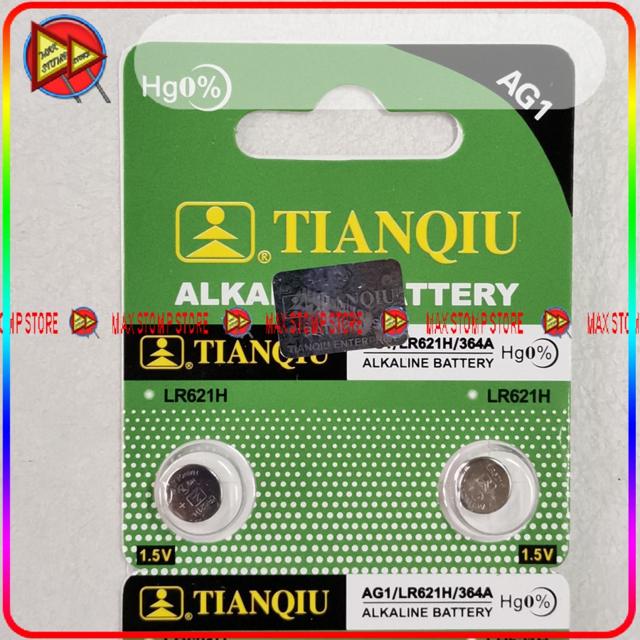 Jual Baterai Koin AG1 LR621 364A SR621W LR60 Batre Kancing Button Cell ...