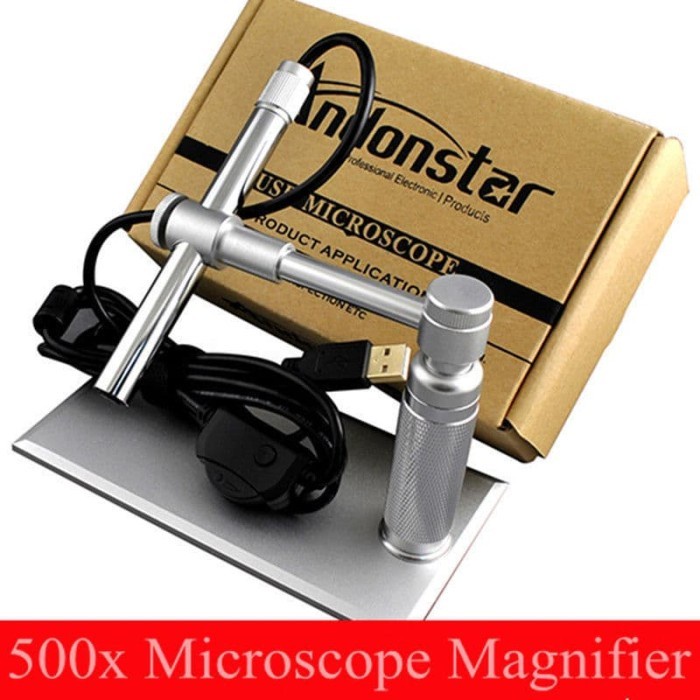 Jual New Andonstar 500X 2MP USB Digital Microscope Magnifier Camera ...
