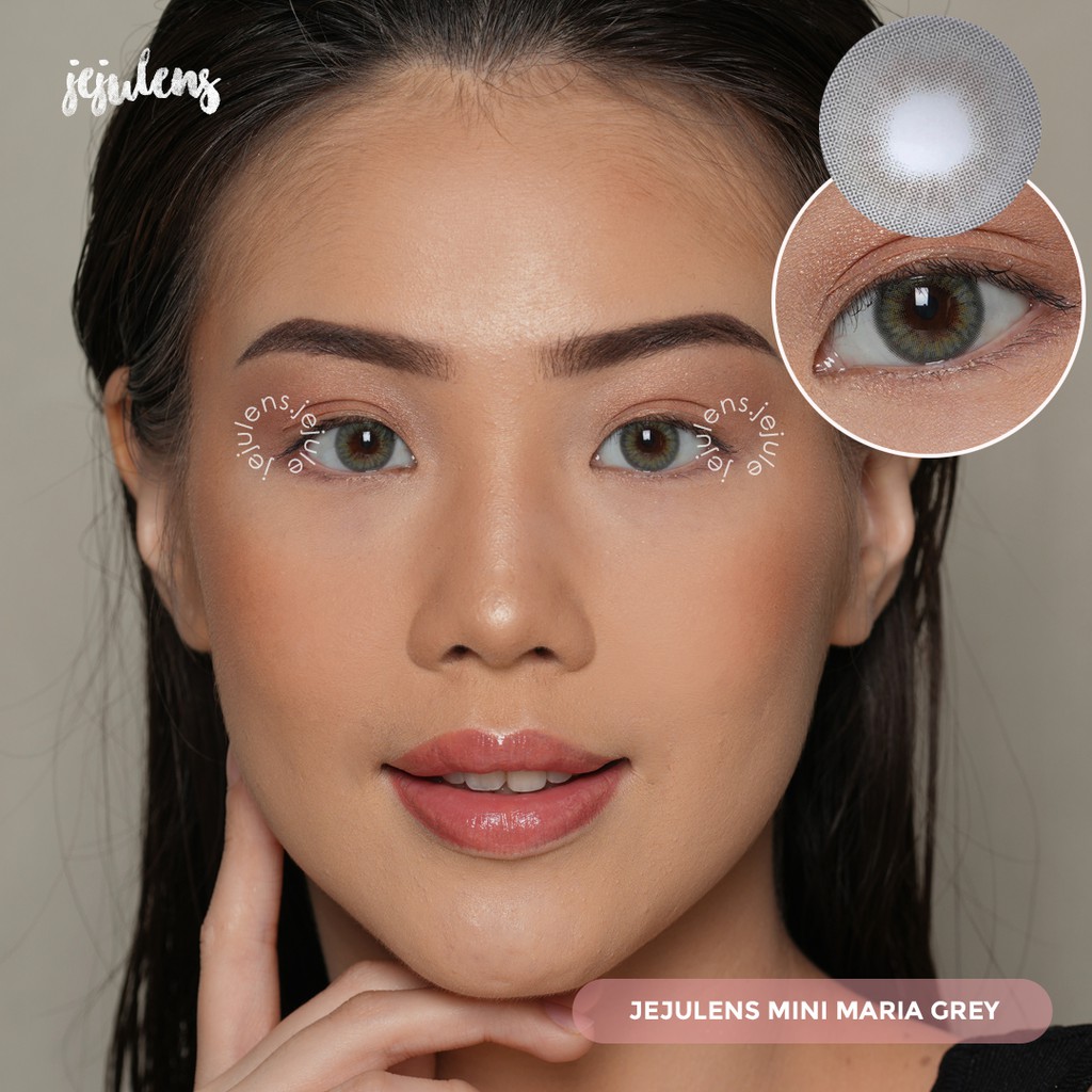 Jual JEJULENS Mini Maria Grey (normal s/d -5) | Shopee Indonesia