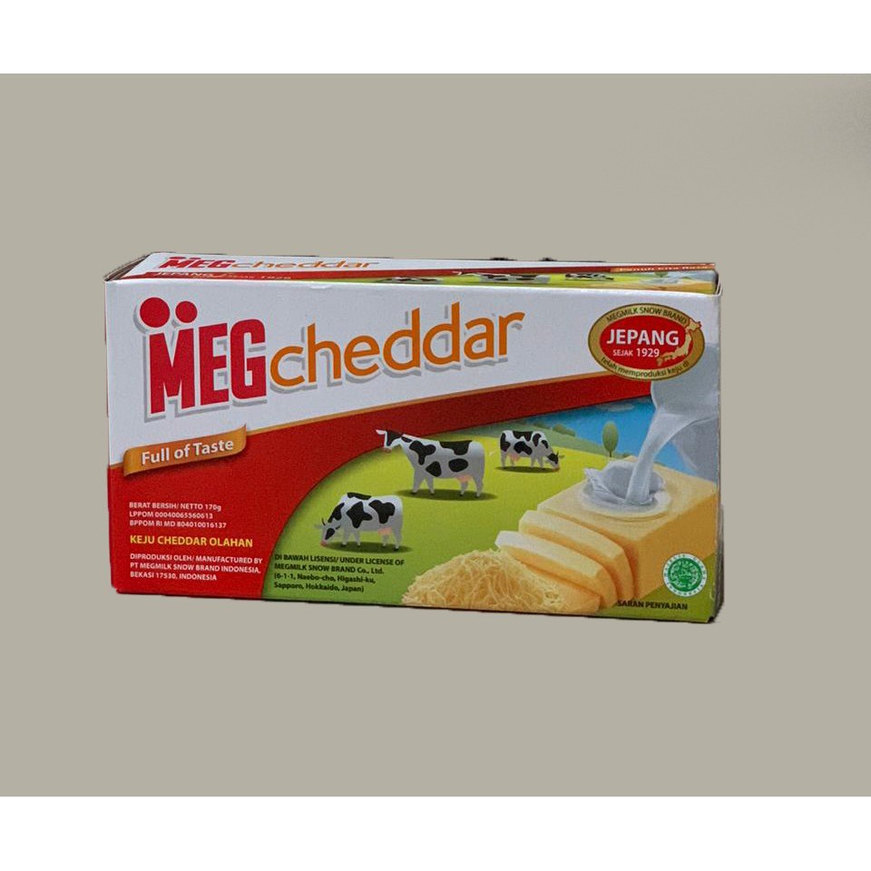 Jual MEG KEJU CHEDDAR Merah 170Gr - CHEDDAR CHEESE - KEJU RASA KHAS ...