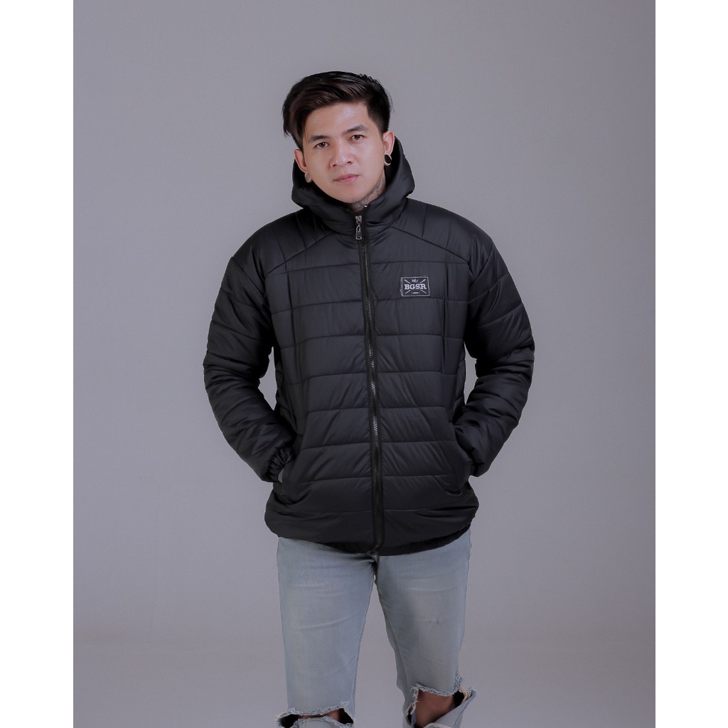 Jual Jaket Puffer Jaket Kembung Tebal Anti Angin Anti Air | Shopee ...