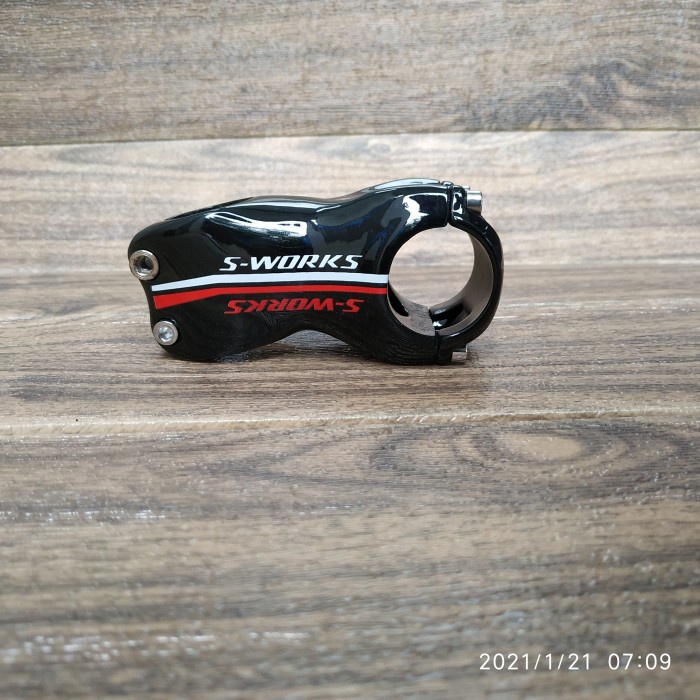 Jual Stem S-Works Specialized Carbon 70mm 17 Degrees OS - Stem RB MTB ...
