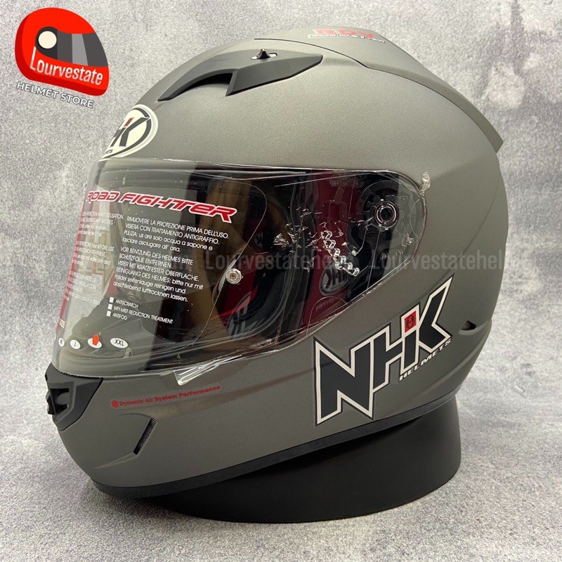 Jual HELM NHK GP1000 SOLID GREY DOFF NHK GP 1000 NHK GP1K | Shopee ...