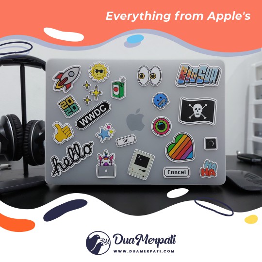 Jual WWDC Apple : Stiker Pack Perfect Cut, Tempelan HP, Laptop, Tablet ...