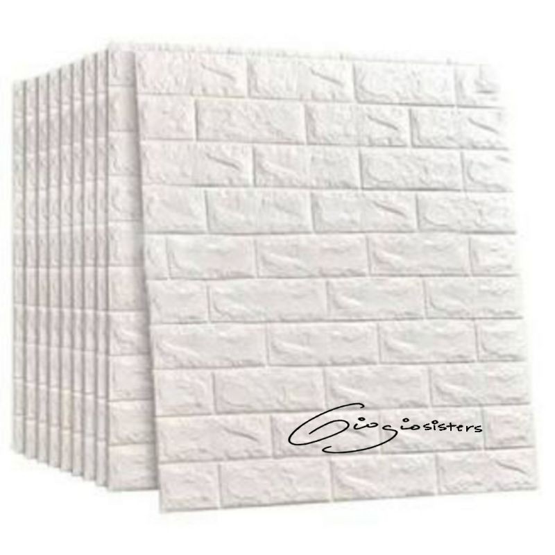 Jual Wallsticker 3D Brick | Stiker Dinding Batu Bata | Waterproof ...