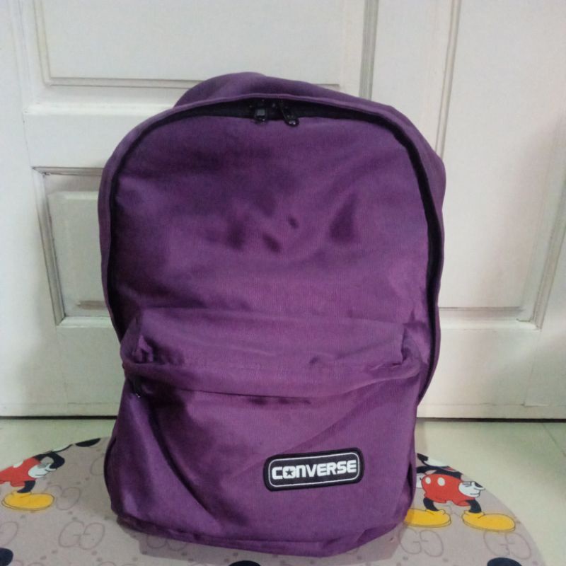 Jual TAS RANSEL CONVERSE PURPLE UNGU | Shopee Indonesia