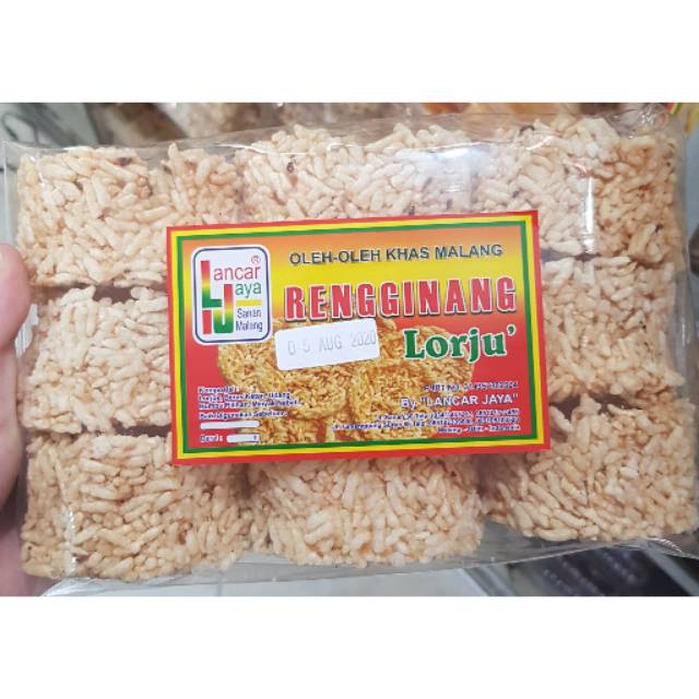 Jual Rengginang Lorju Siap Makan Lancar Jaya khas Malang | Shopee Indonesia
